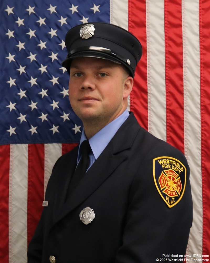 Westfield Fire Department Recognizes Two Years of Service by FF/EMT ...