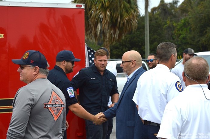 Florida USAR Task Force 8 Returns Home