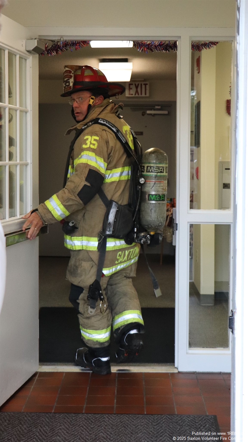 Saxton Volunteer Fire Company Responds to Automatic Alarm at Kelly ...