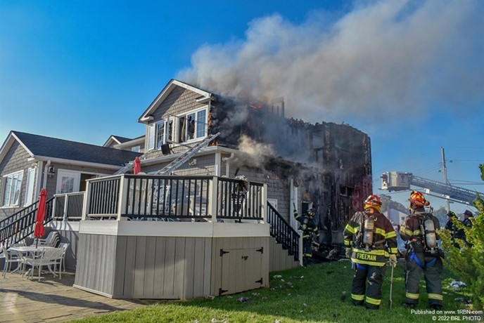 Heavy Fire Load Upon Arrival in Massapequa