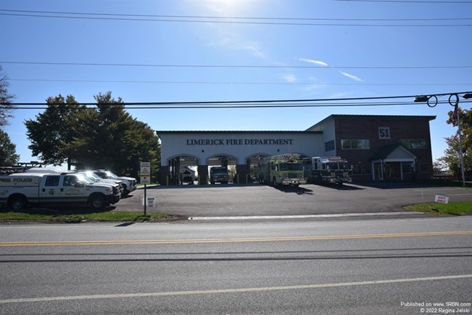 Limerick Fire Department Holds Building Dedication at Linfield Station