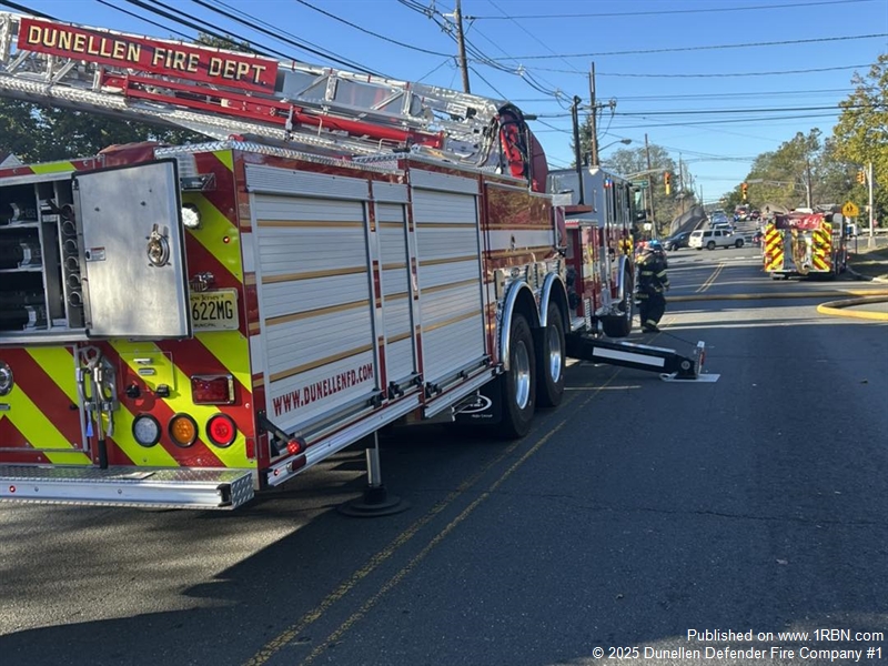 Dunellen Fire Department Assists New Market Fire in Washington Avenue Blaze