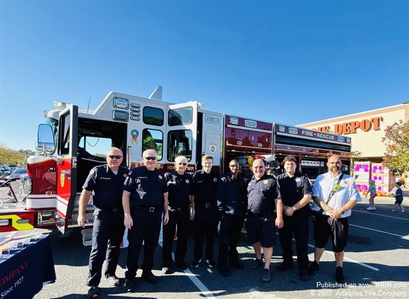 Adelphia Fire Company Participates in Home Depot Fire Safety Day