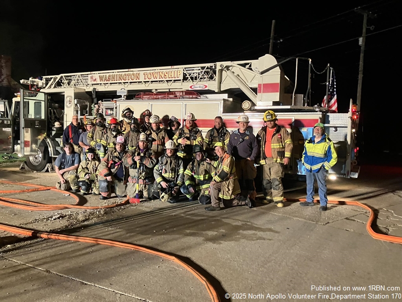 Excelsior Fire Joins Joint Training with Westmoreland County Departments