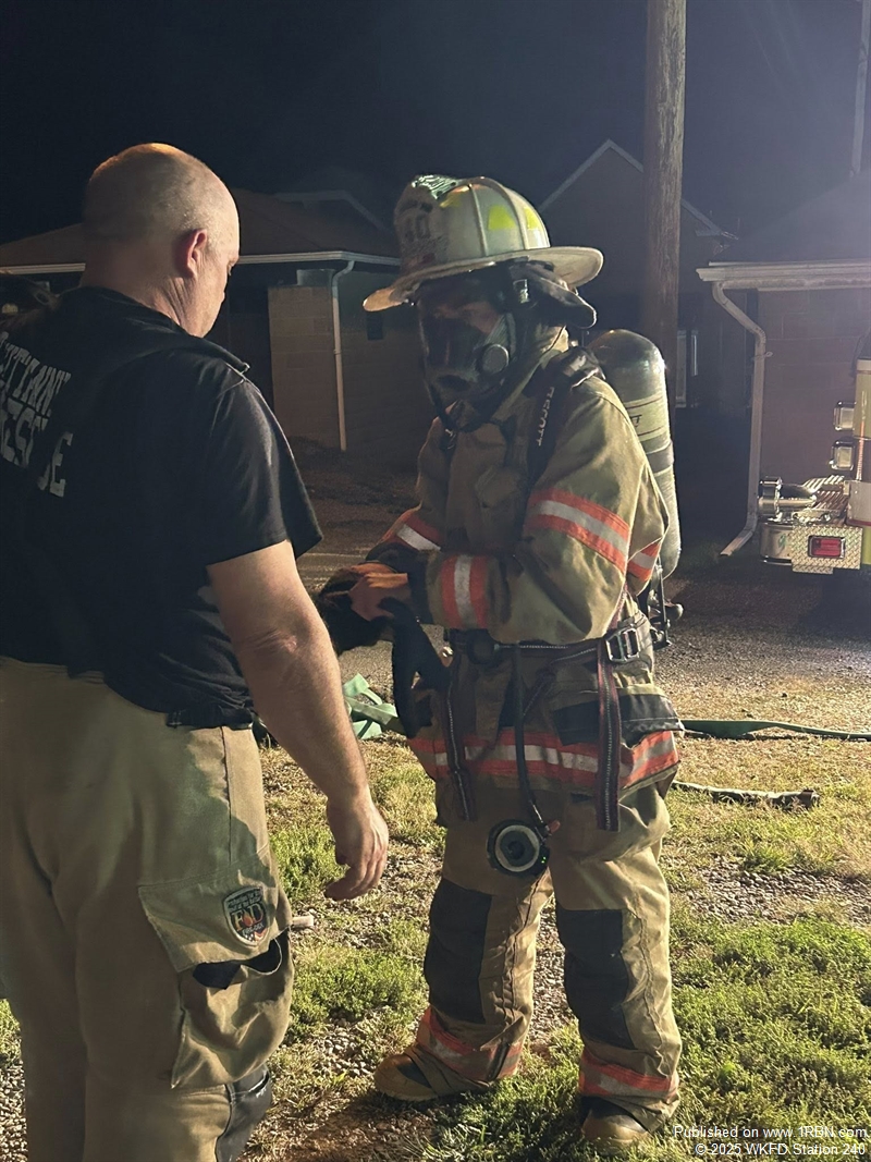 Training Night Focuses on Search, Rescue, and Fireground Operations