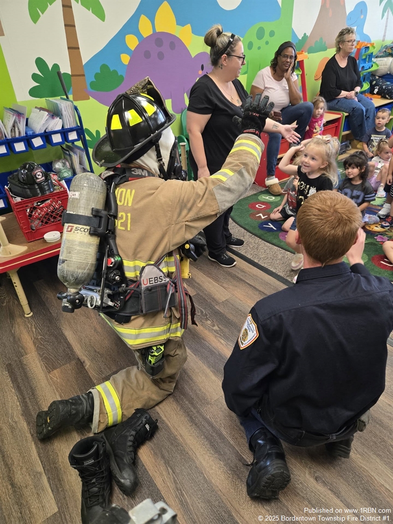 Firefighters Teach “Stop, Drop, and Roll” During Township-Wide Safety ...