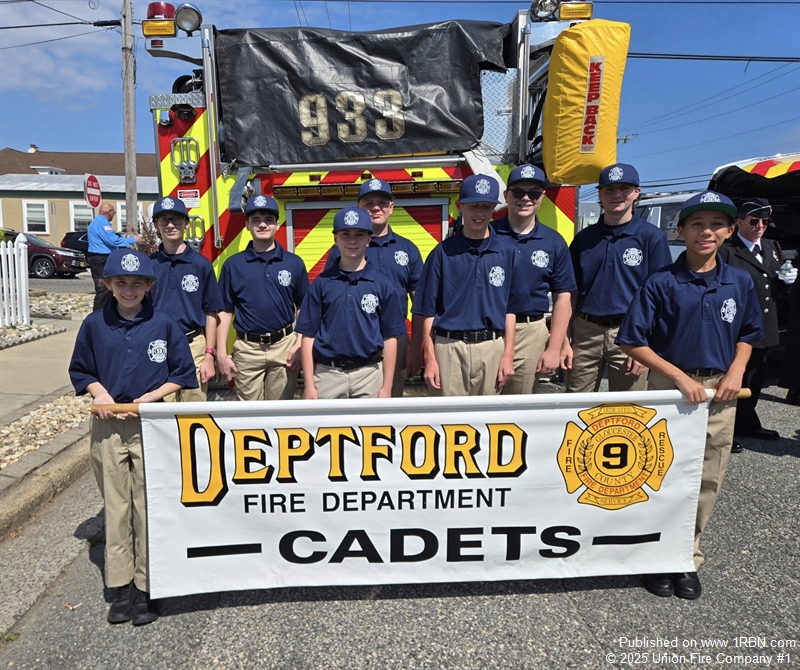 Union Fire Company Celebrates Cadet Success at State Firemen’s Parade