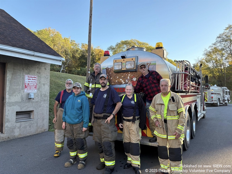 Beaver Township Firefighters Teach Battery Safety to Students