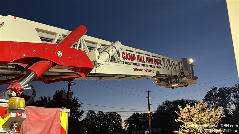 Camp Hill Firefighters Practice Safe Roof Access