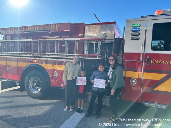 Over 300 Students Participate in Dover Township Fire Safety Art Contest