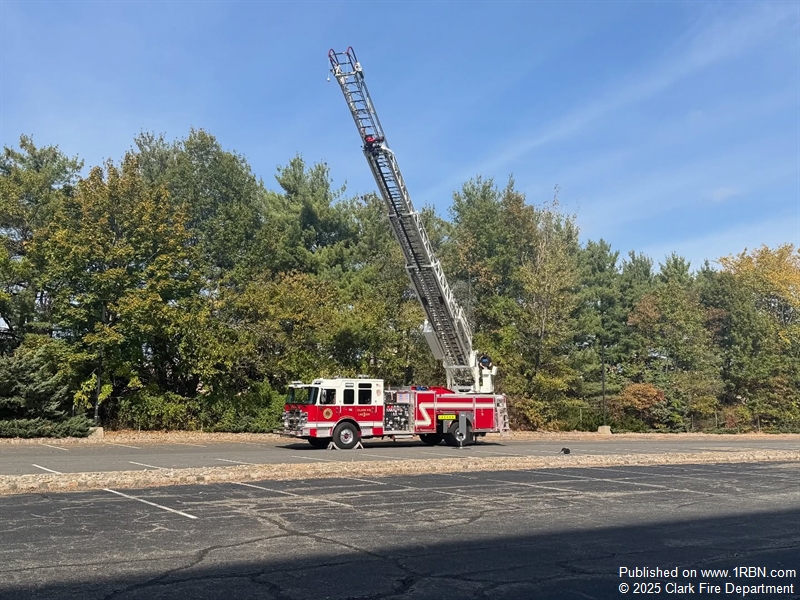 Clark Fire Department Conducts Driver and Ladder Training