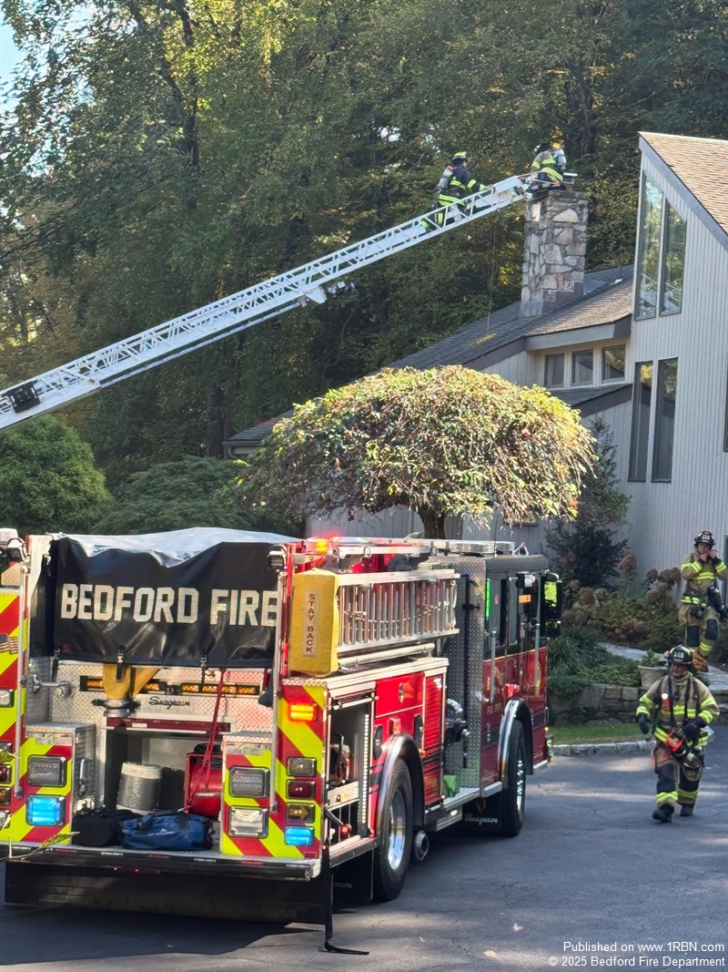 Bedford Fire Responds to Two Chimney Fires in One Week