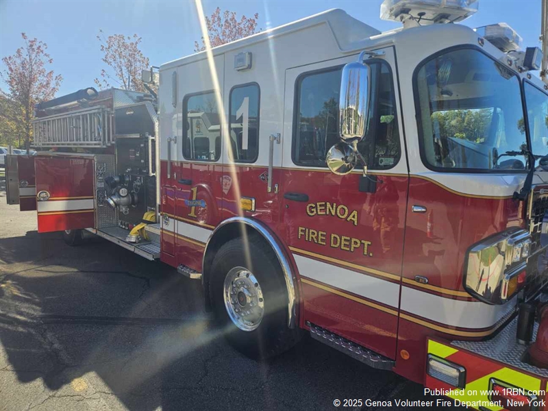 Genoa FD Promotes Early Fire Education at Elementary School