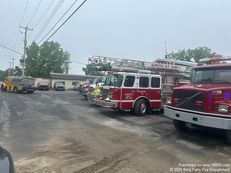 King Ferry Fire Department to Join Multi-Agency Water Supply Drill.