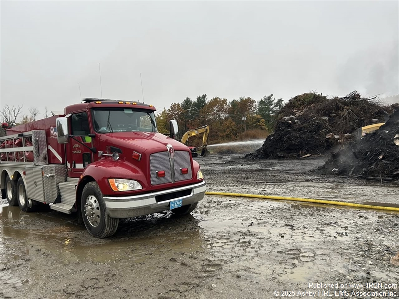 Ashby Fire Department Assists Westminster in Containing Brush Fire