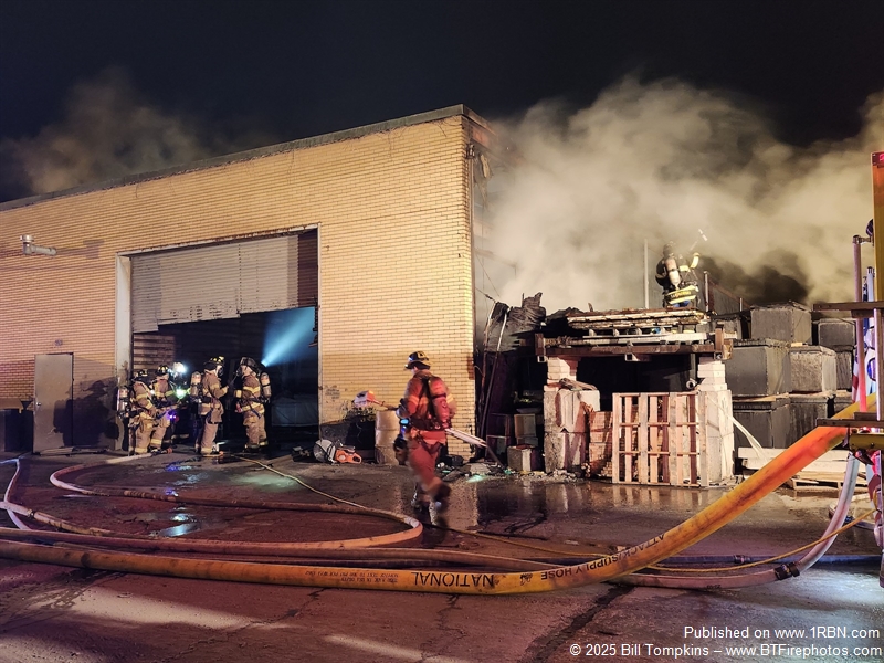 Minimal Damage After Late-Night Fire Erupts in Wayne Commercial Structure
