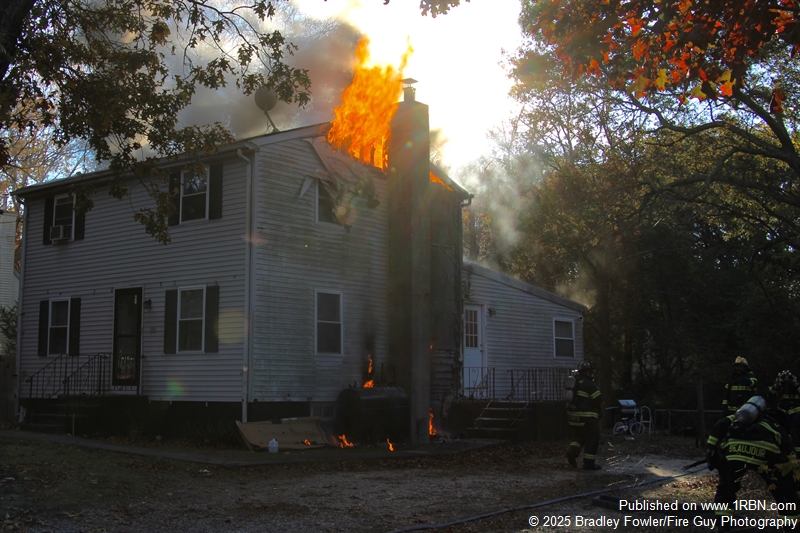 Gordon Heights FD Combats House Fire