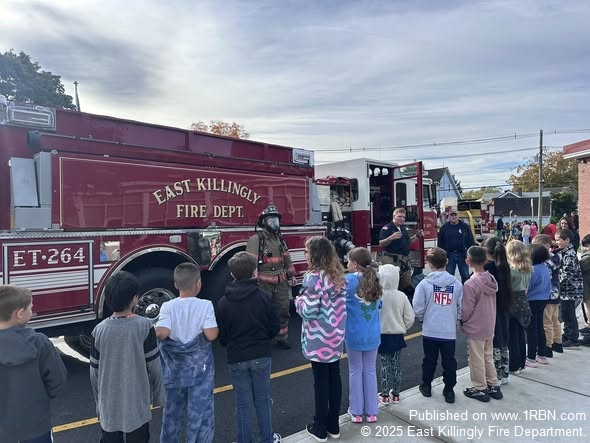 East Killingly Firefighters Visit Killingly Memorial for Fire ...