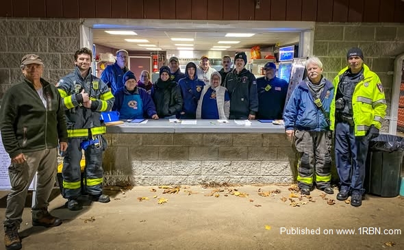 Bethel Fire & EMS Volunteers Staff Snack Shack at Wildcats Game