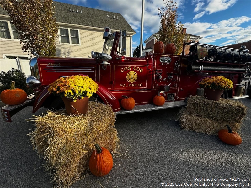 Fire Company Participates in Cos Cob School Community Event