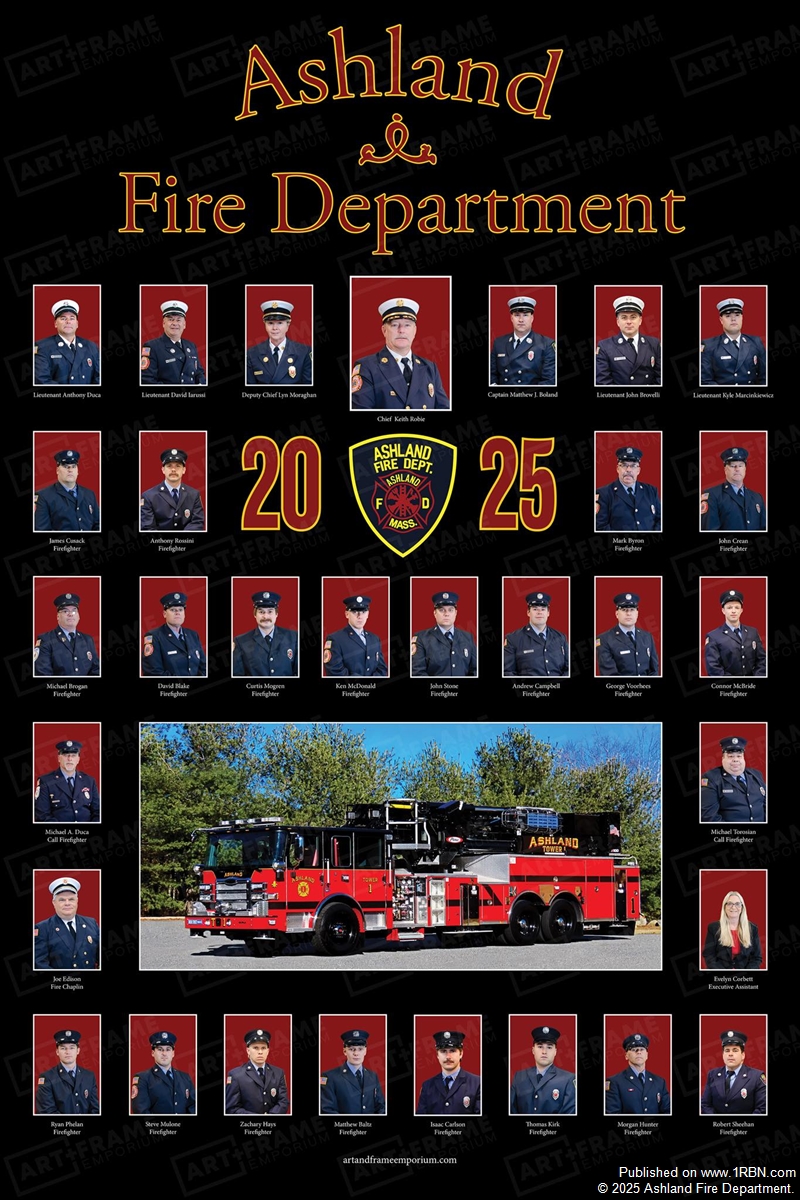 Ashland Fire Updates Department Photo with New Members