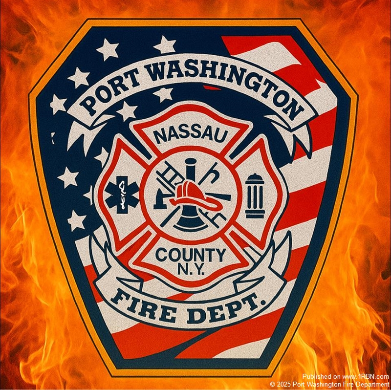PWFD Assists Albertson at Roslyn Heights House Fire.