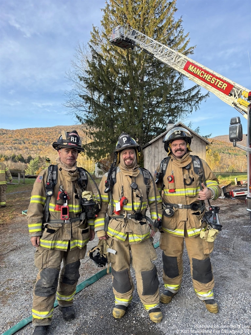 Firefighters Train in Realistic Conditions During Early Morning Burn