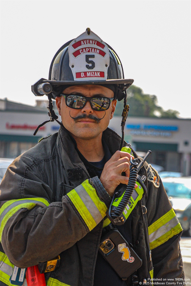 Avenel Captain Mizak Runs Command At A Hazmat Incident