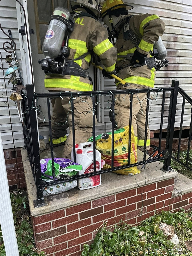 Quick Response in Pownal Keeps Trailer Fire Under Control