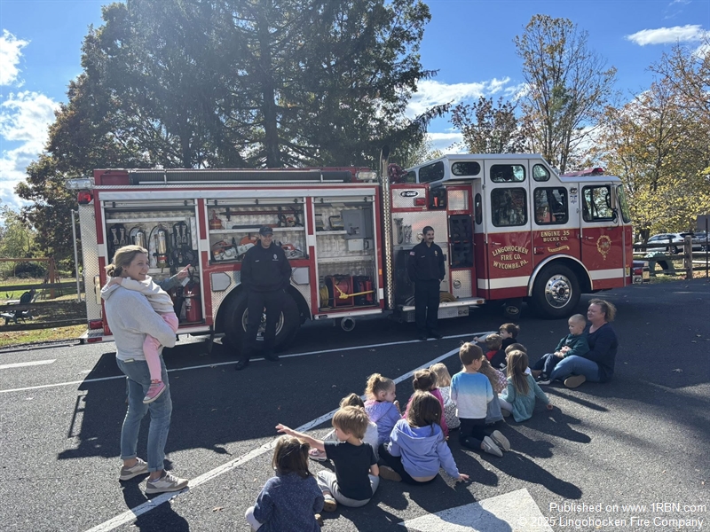 Firefighters Teach Safety Lessons at Stages Academy and Area Preschools