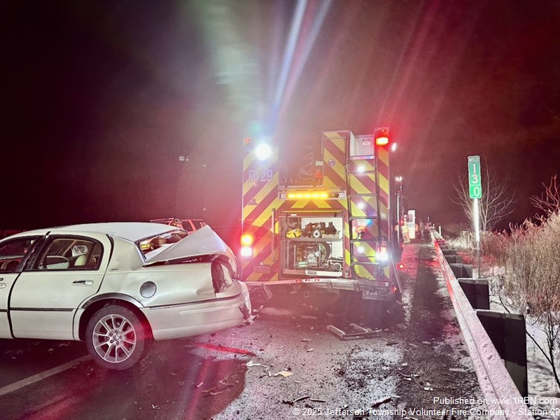 Icy Conditions Trigger Chain-Reaction Crash in Wayne County.
