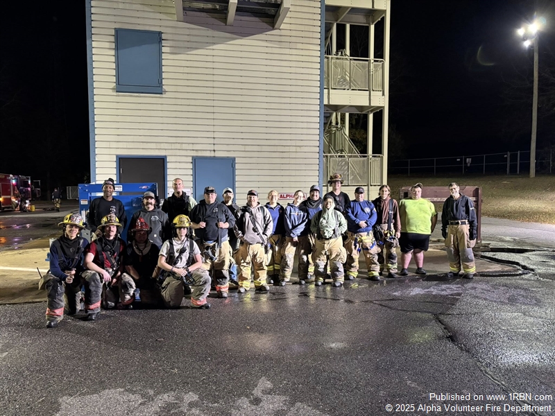 Alpha Volunteer Fire Company Wraps Up a Busy October of Calls, Training ...