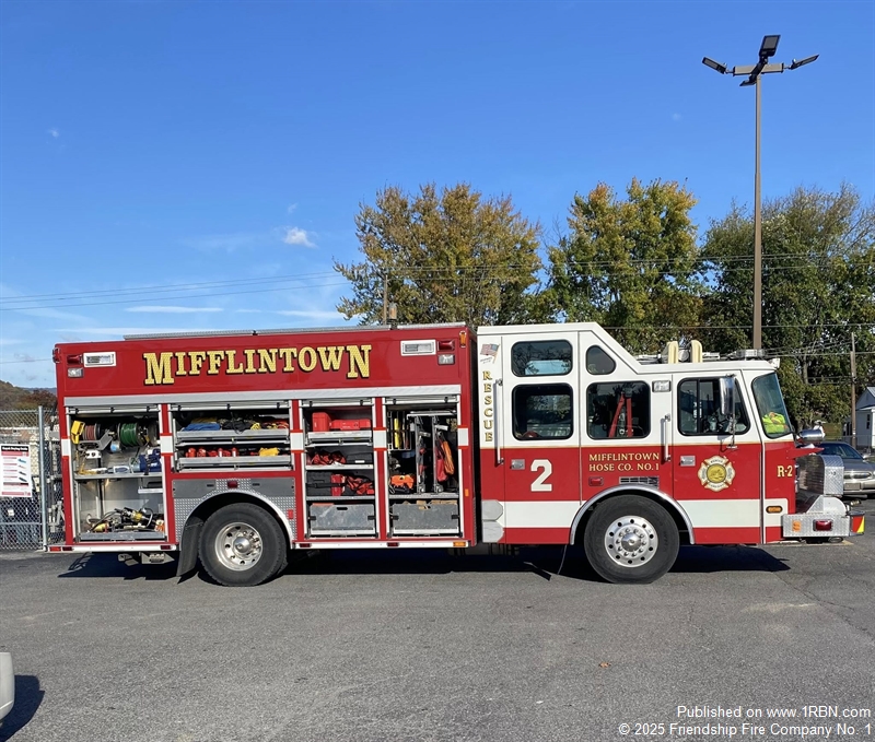 Friendship Fire Co. No. 1 Joins Tractor Supply Hometown Heroes Event.