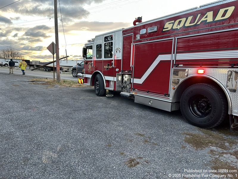 Friendship Fire Company Responds to Overnight Fire and Morning MVA.