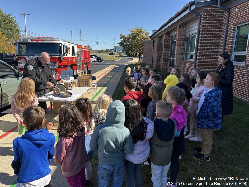 GARDEN SPOT FIRE RESCUE REFLECTS ON A BUSY AND PRODUCTIVE OCTOBER