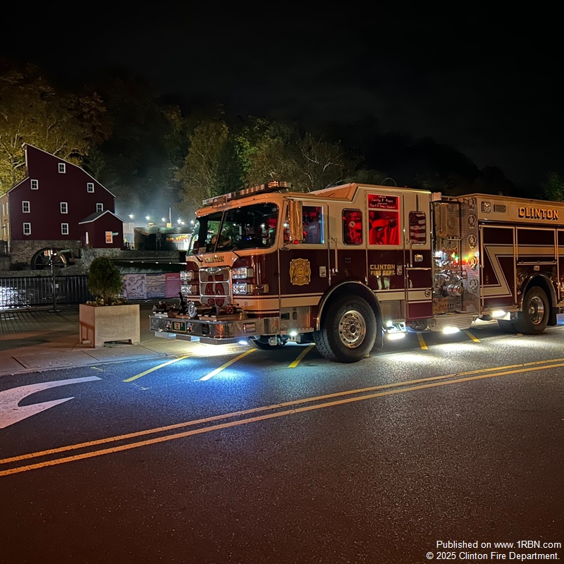 Clinton Fire Department Honors Volunteers on First Responders Day