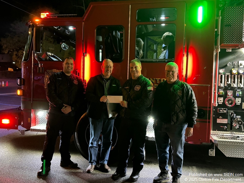 Clinton Fire Department Welcomes New Wagon 45