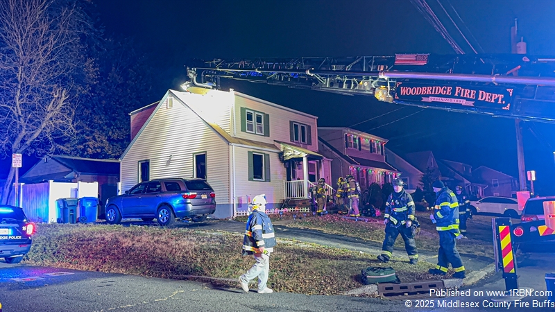 Multiple Departments Battle Cornell Street House Fire in Avenel