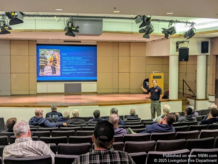 NJ Forest Fire Service Delivers Wildland Course to Livingston FD
