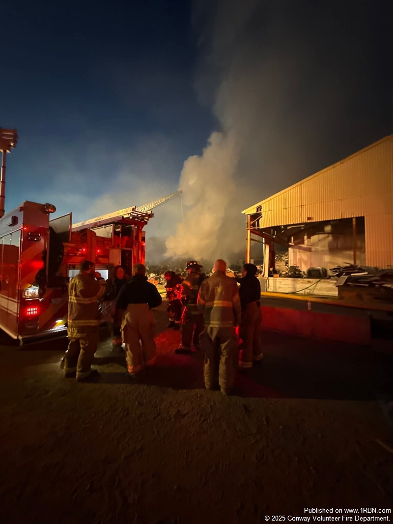 Mutual Aid Crews Assist Station 18 During Seven-Hour Firefighting Operation