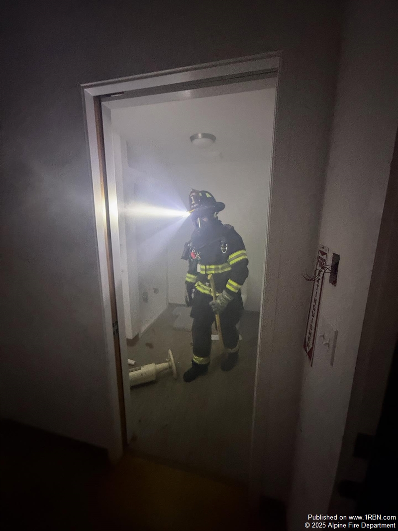 Alpine Fire Department participates in joint training drill in Sparkill