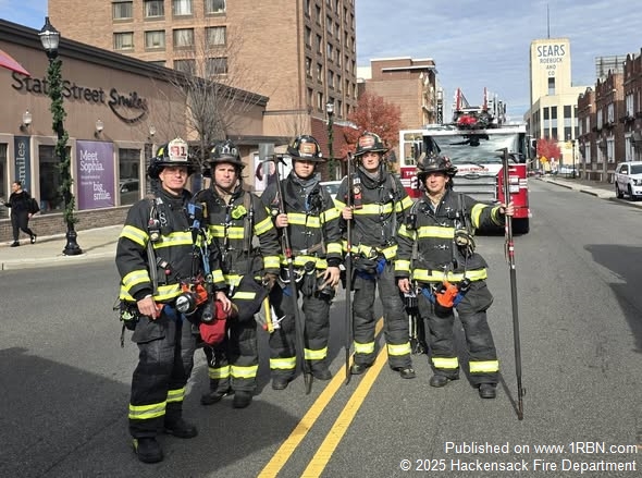 Hackensack Fire Department Quickly Extinguishes Fourth-Floor Fire on ...