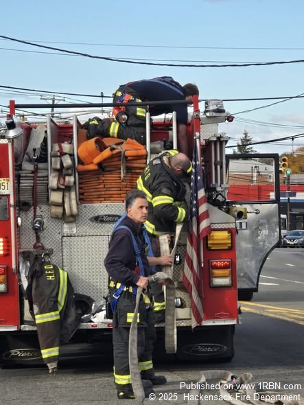Hackensack Fire Department Responds to MVA with Downed Wires on River ...