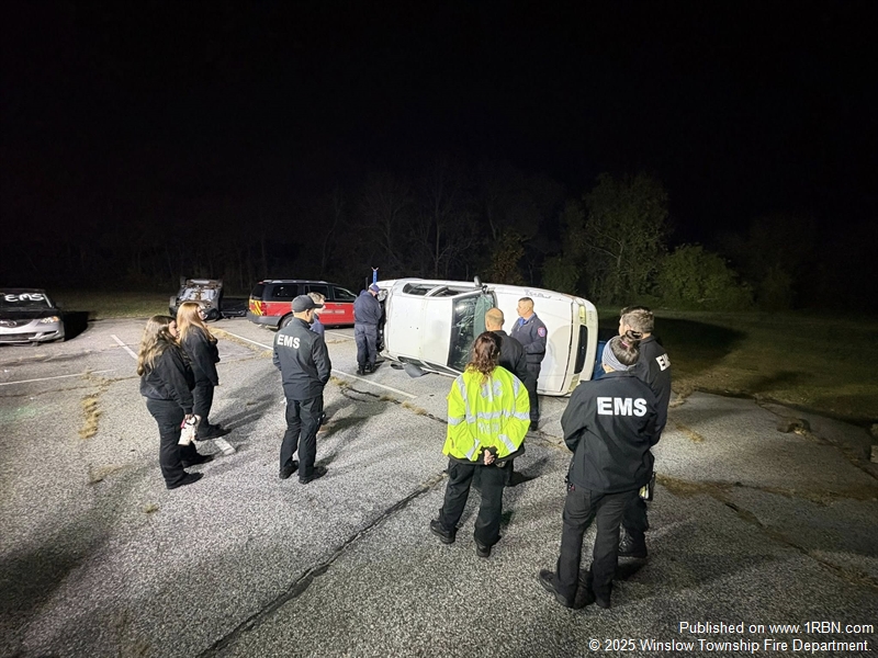Winslow EMS and Fire conduct joint vehicle-extrication training