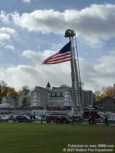 Shelton Fire Honors Veterans at City Ceremony