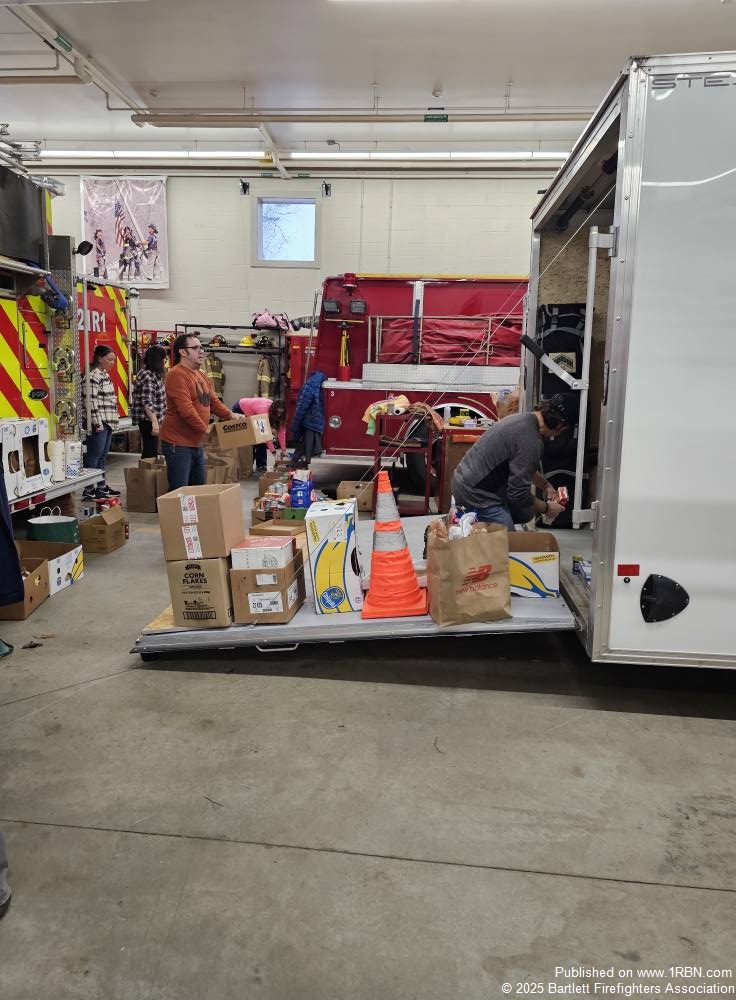 Community Support Continued at Glen Fire Station