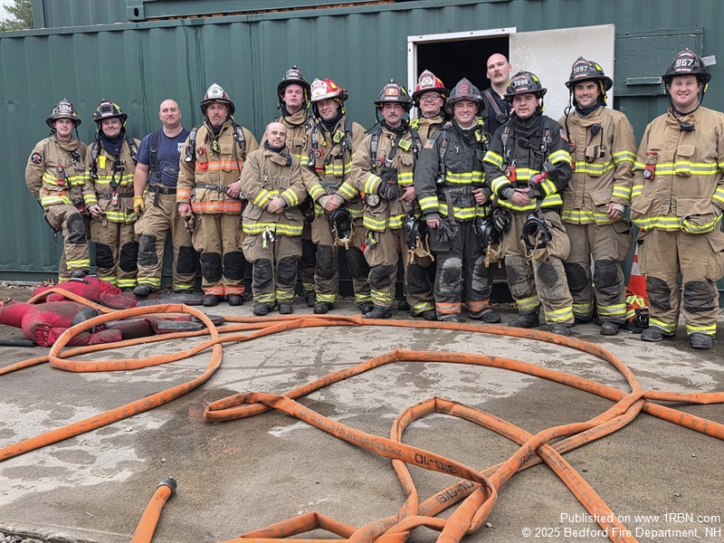 Smoke Simulation Training Prepares Bedford Teams for Real Fires