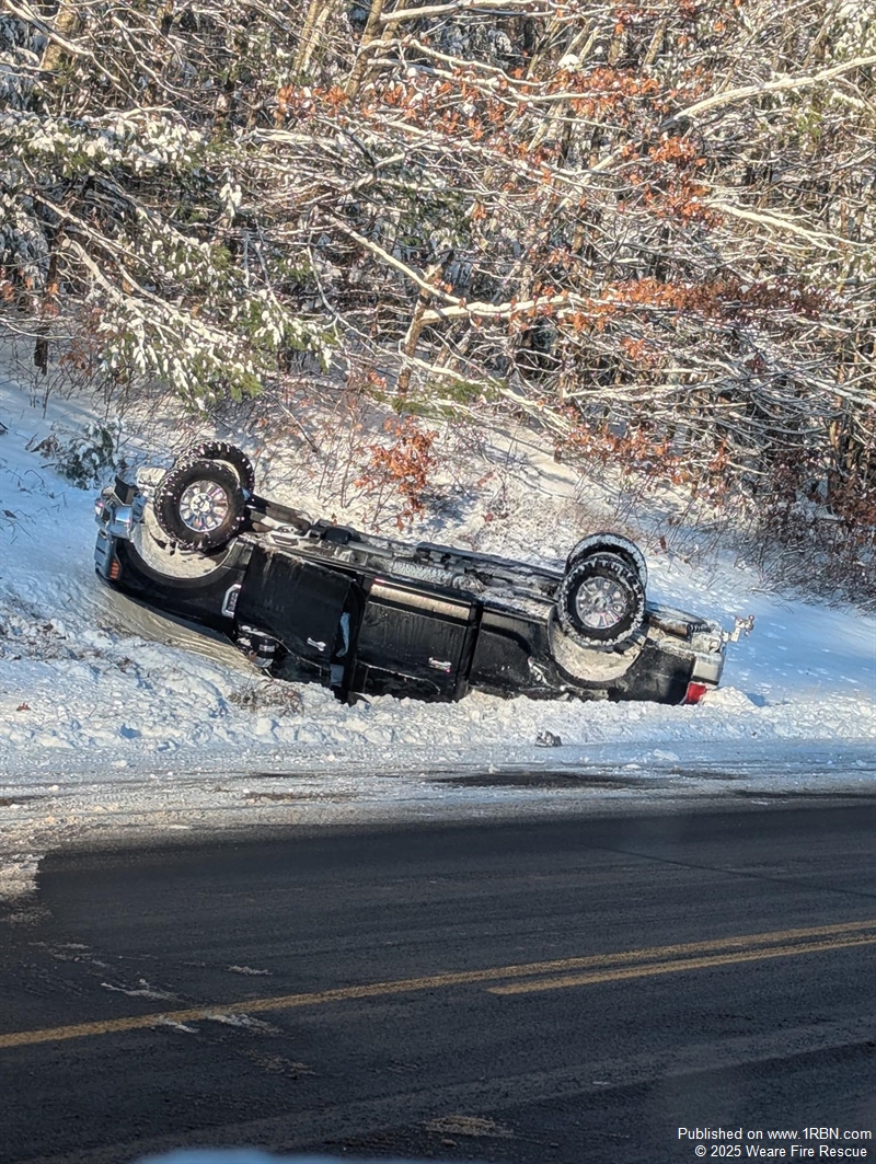 Weare Fire Rescue Responds to Dual Incidents on South Stark Highway