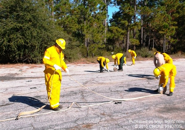 PARRIS ISLAND FIRE DEPARTMENT STANDING UP WILDLAND FIRE CREW