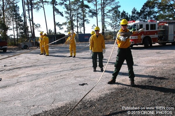 PARRIS ISLAND FIRE DEPARTMENT STANDING UP WILDLAND FIRE CREW